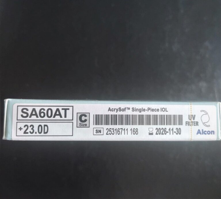 ALCON SA60AT AcrySof Intraocular Lens - AOT Meds