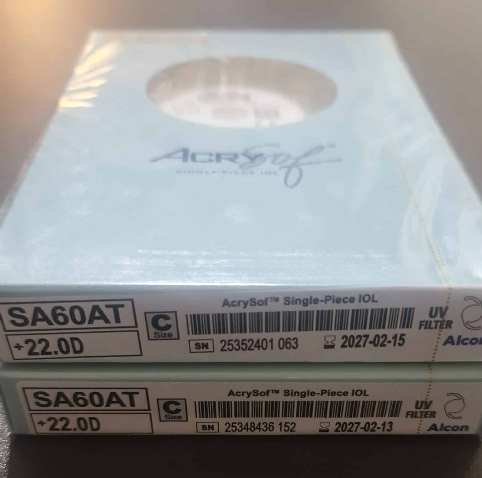 ALCON SA60AT AcrySof Intraocular Lens - AOT Meds